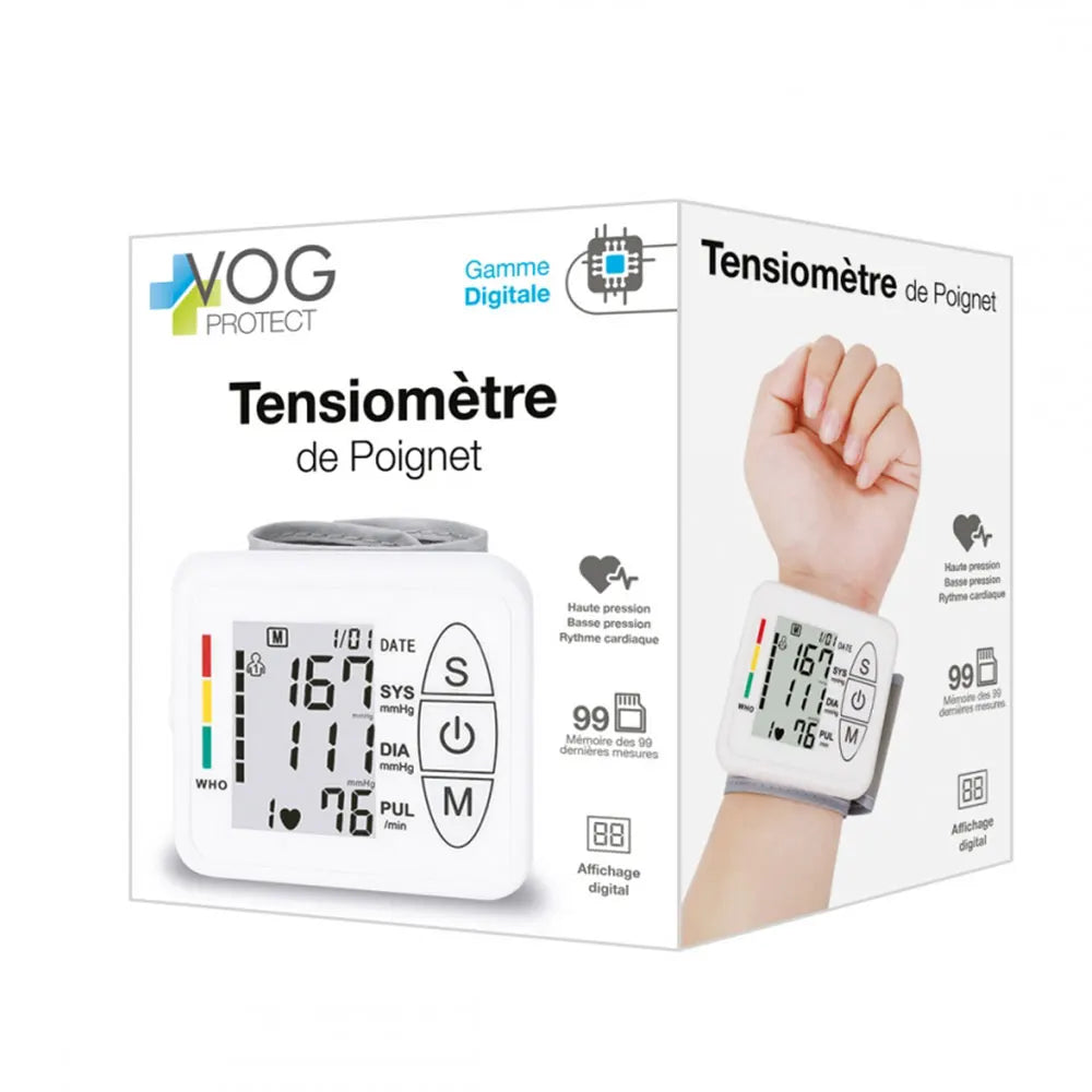 Vog Protect Digital wrist blood pressure monitor