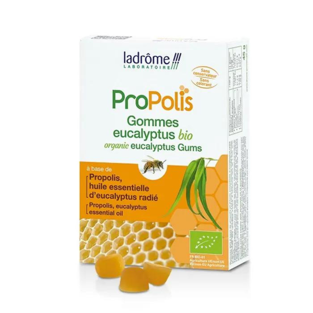 Ladrôme Propolis Organic Eucalyptus Gums 45g
